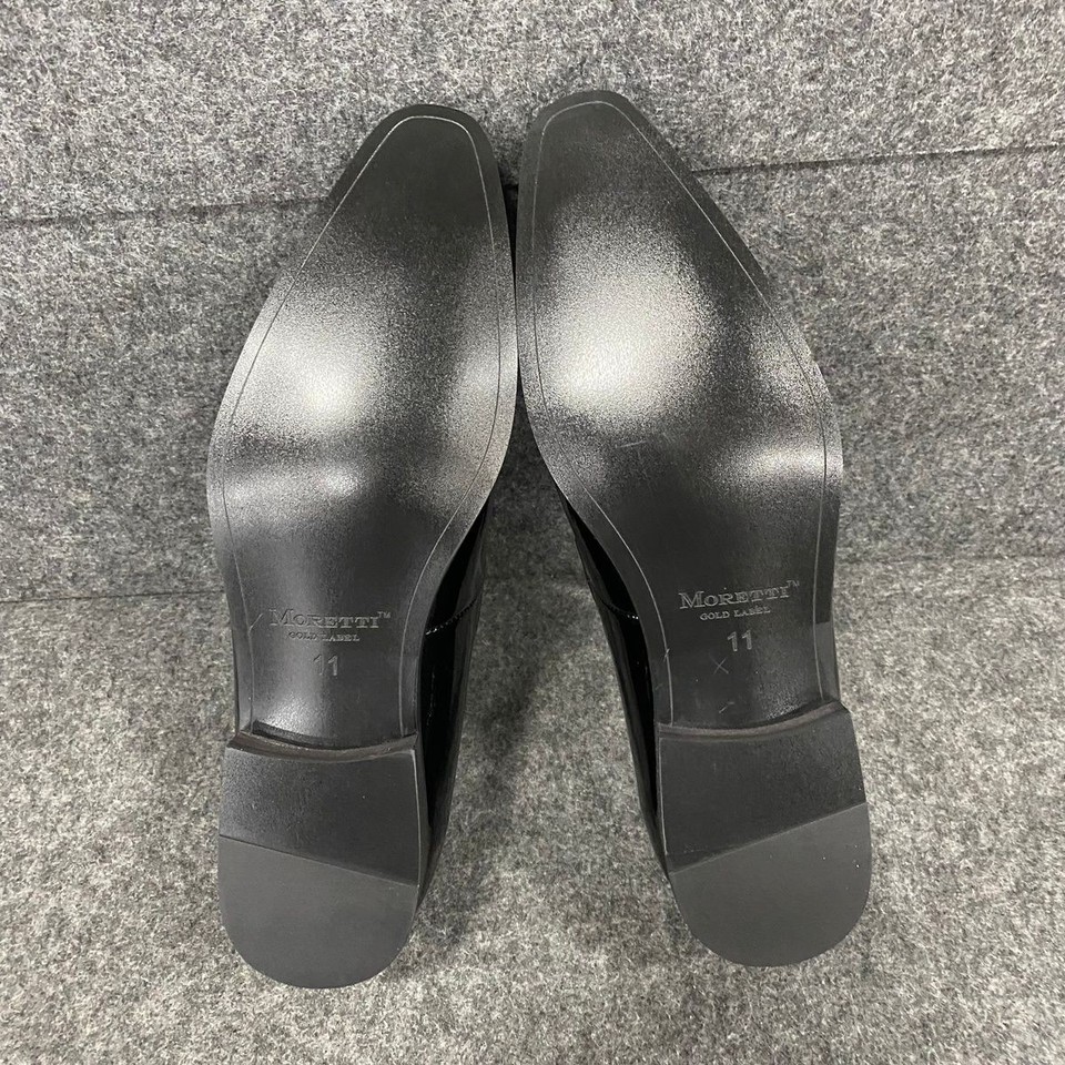 MORETTI Dallas On Dress Shoes Men's Size 11 Black M31989K | eBay