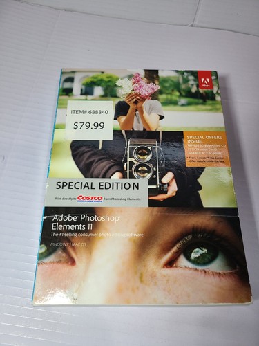 Official Adobe Systems Photoshop Elements 11! ~ In Original Box ...