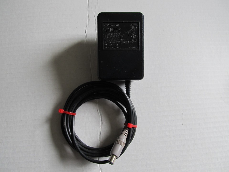ORIGINAL SUPER NINTENDO AC ADAPTER, MODEL NO. SNS-002 (USA) - TESTED ...