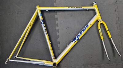 Rossin Performance Coumbus Genius Steel frame Vintage Road Bike 90's ...