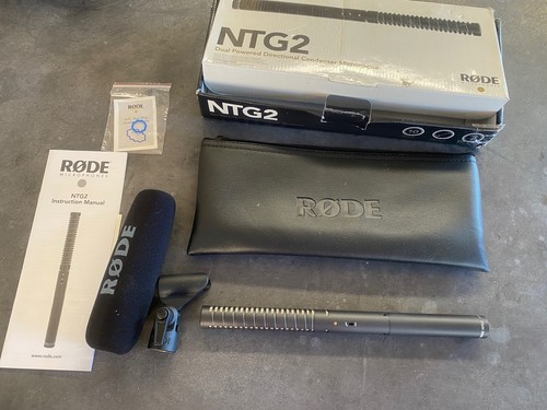 Rode NTG-2 NTG2 Multi-Powered Shotgun Microphone For Video Film XLR ...