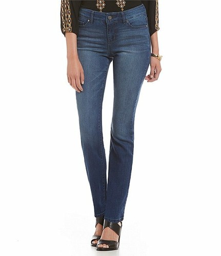 Code Bleu Petite Chelsea Slimming Straight Leg Jeans | eBay