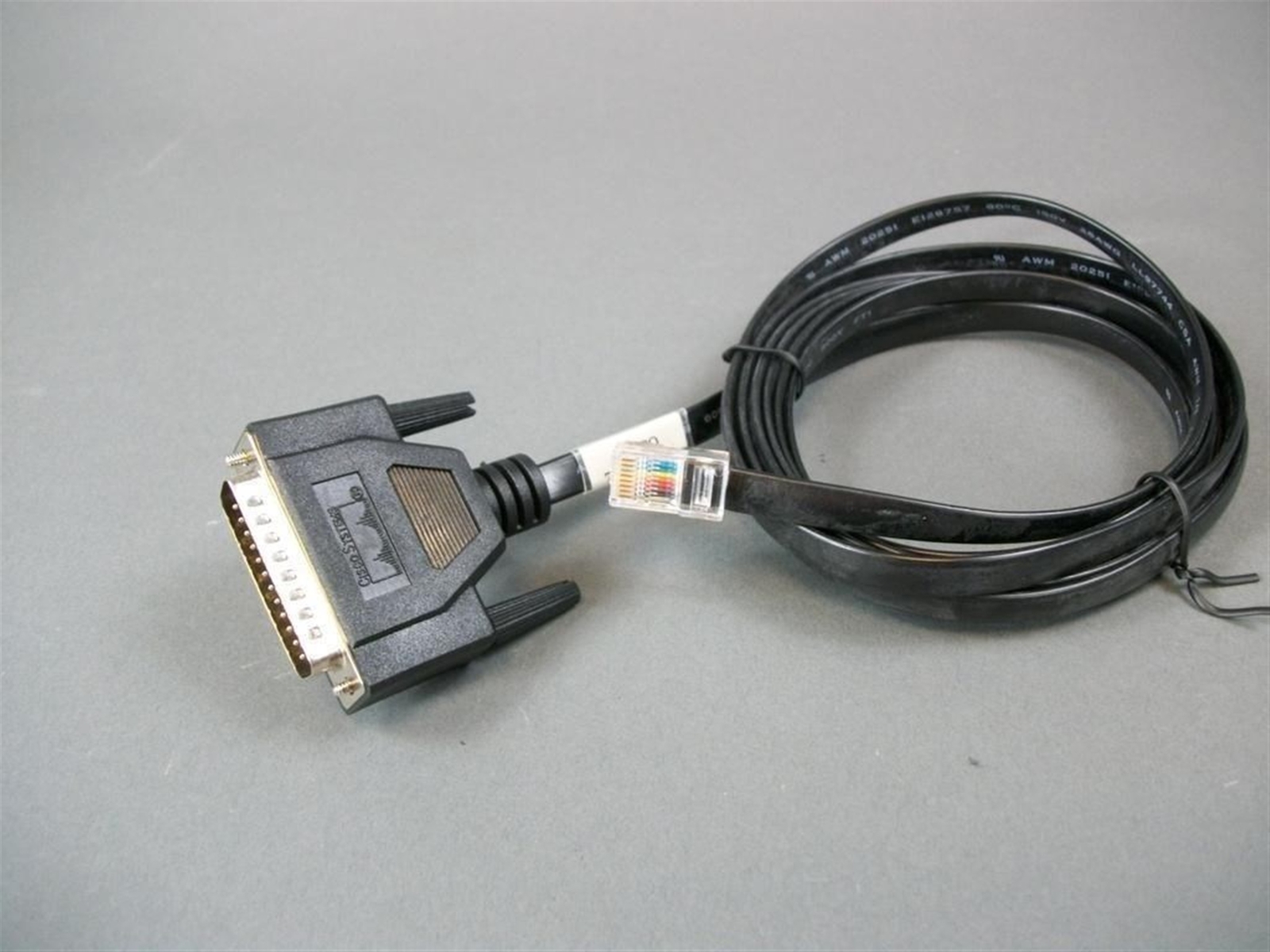 Cisco DB25 to RJ45 Modem/Console Cable 72-3663-01 New - Lot of 3 | eBay