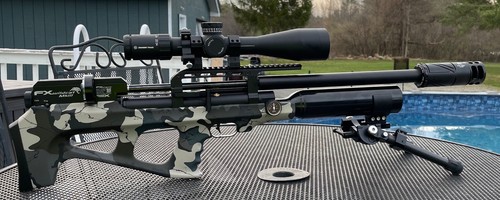 FX Wildcat MKIII VP bottle version, .22 caliber KUIU VIAS hydro dipped ...