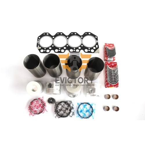 For Toyota 14B Rebuild Kit overhaul gasket valve ring piston liner ...