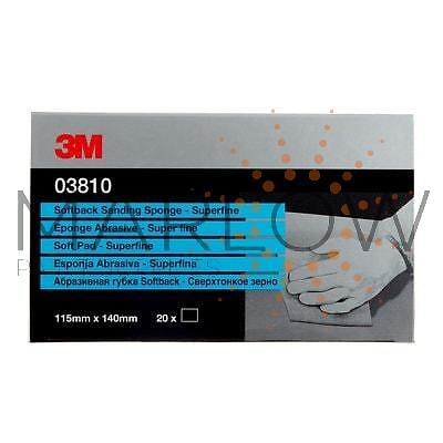 3M SUPERFINE SANDING SPONGE PK20 | eBay UK