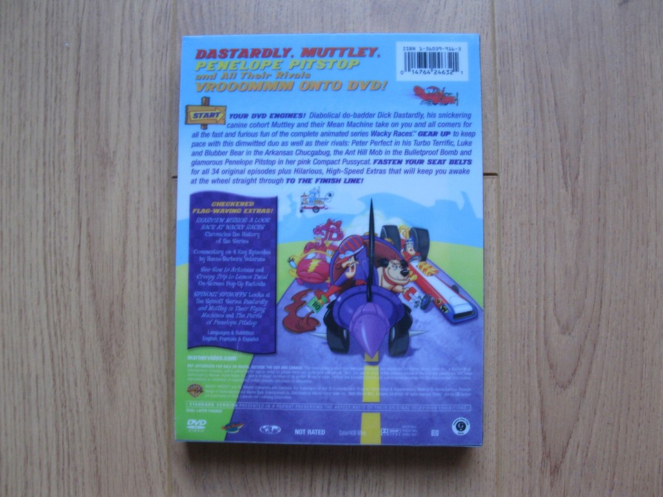 Wacky Races: The Complete Series DVD 1968 Hanna-Barbera | eBay