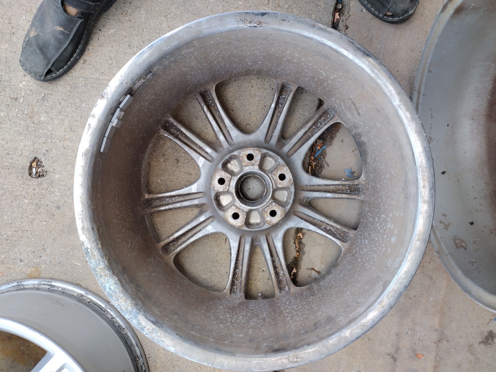 Alloy Wheel Rim CAYENNE 2003 2004 PORSCHE 20" 20x9 Inch 10 Spoke 5 Lug ...