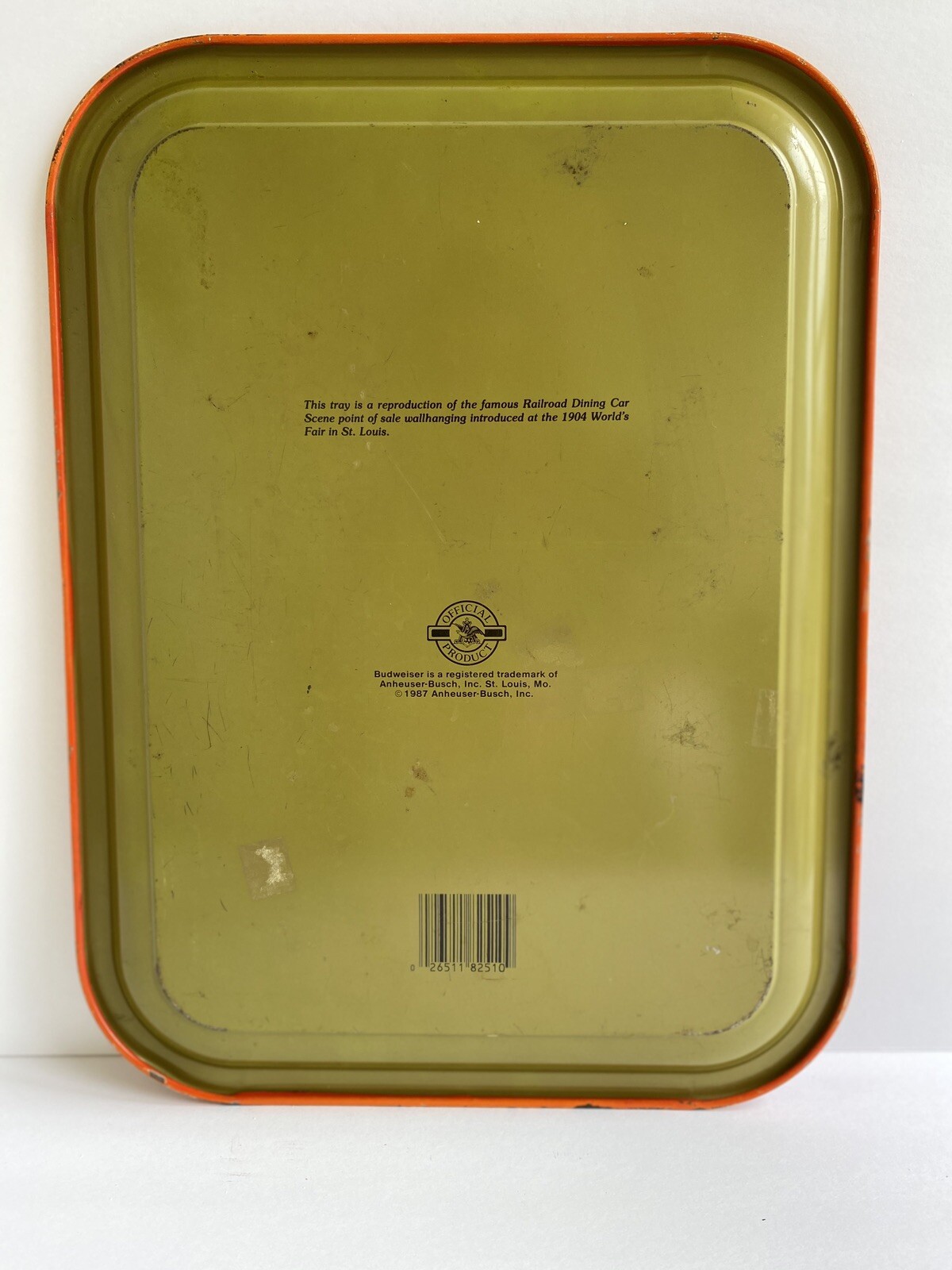 Vintage Anheuser-Busch Repro 1904 Metal Tray | eBay