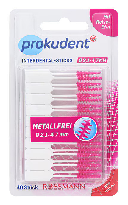 PROKUDENT Interdental Sticks Rubber Toothpicks 2.1-4.7mm 40pcs | eBay