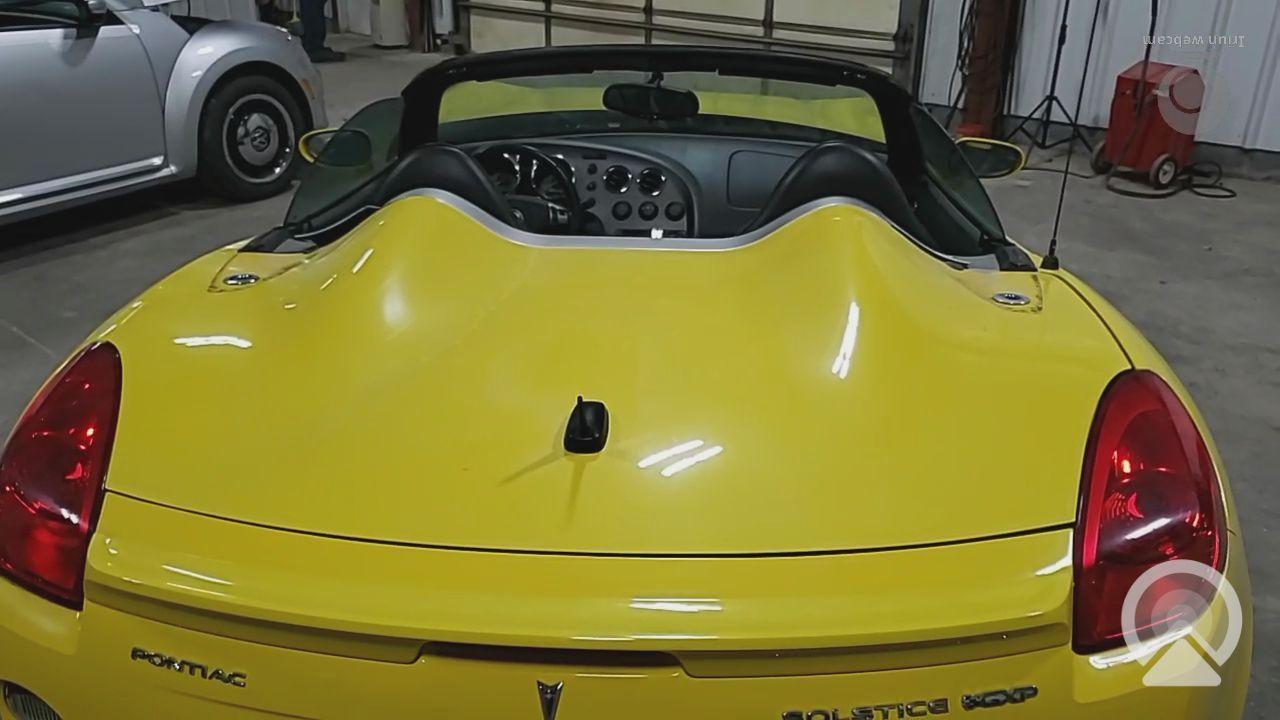 06-10 Pontiac Solstice OEM Trunk / Decklid w/ Spoiler (Yellow 9414 ...