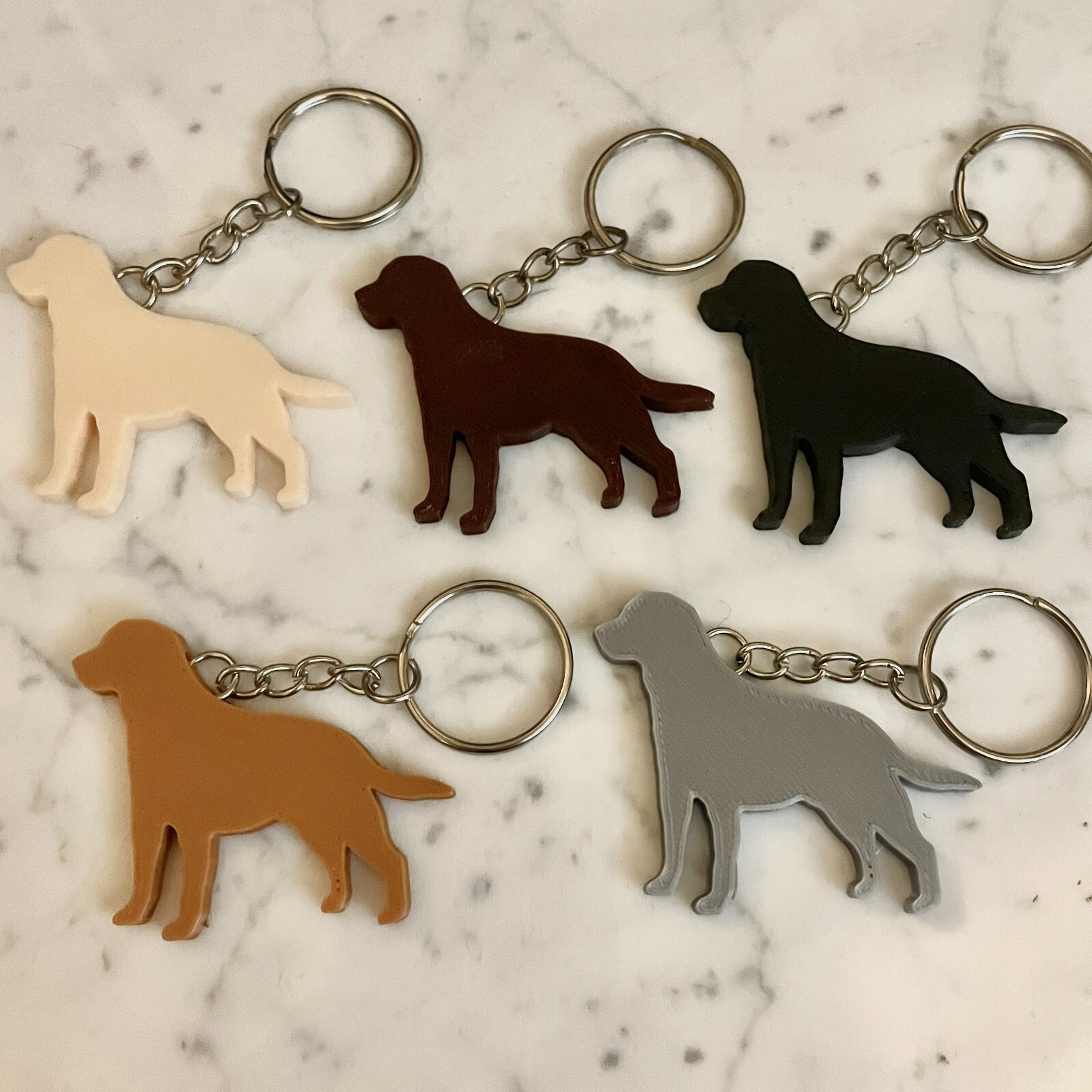 Labrador Retriever Keychain , Dog Keychain, Black lab Keychain, Black ...
