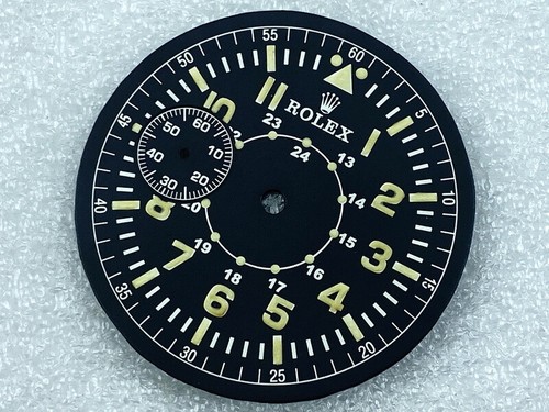 Rolex Laco Aviator Luftwaffe Pilots WWII Re-finished Dial (Watch-face ...
