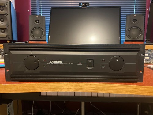 Samson servo 550 Studio Amplifier | eBay UK