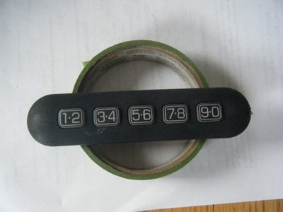 2006-2013 Ford Lincoln Keyless Entry Number Key Pad Driver Door Switch ...