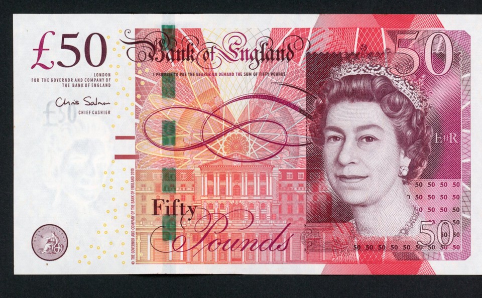 £ 50 FIFTY POUND BANK OF ENGLAND NOTE SERIES P392a | eBay UK