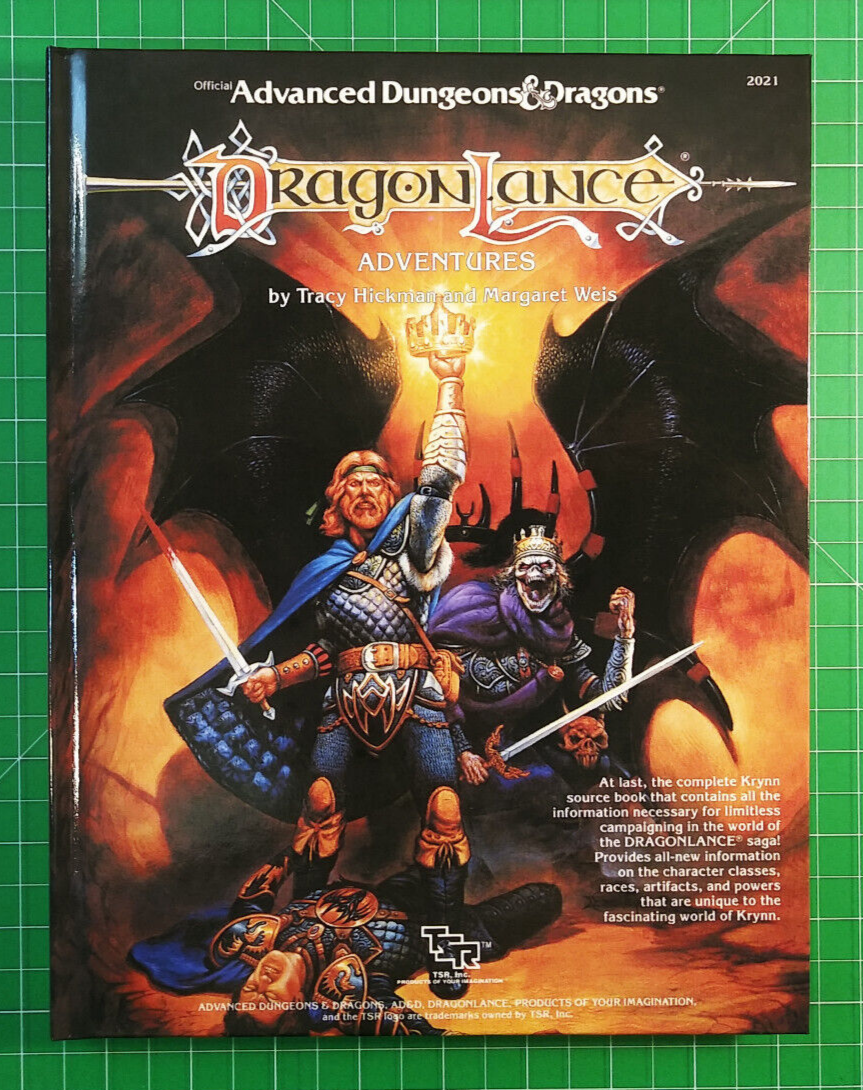 Dragonlance Adventures - Dungeons & Dragons Hardcover - D&D | eBay