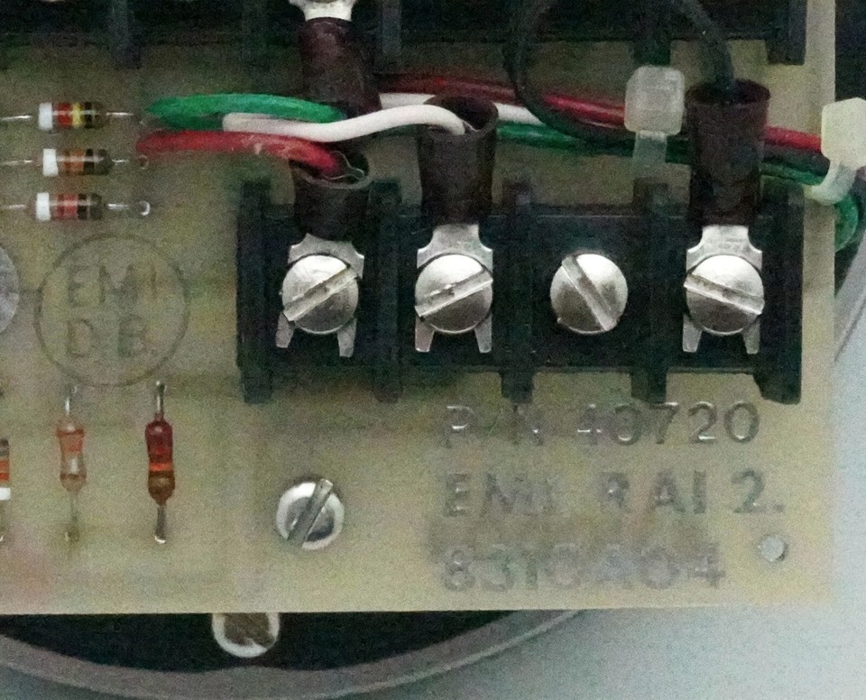 EMI RAI 2 Analog Rudder Angle Indicator 831OAO4 P/N 40720 - 0-45° - NEW ...