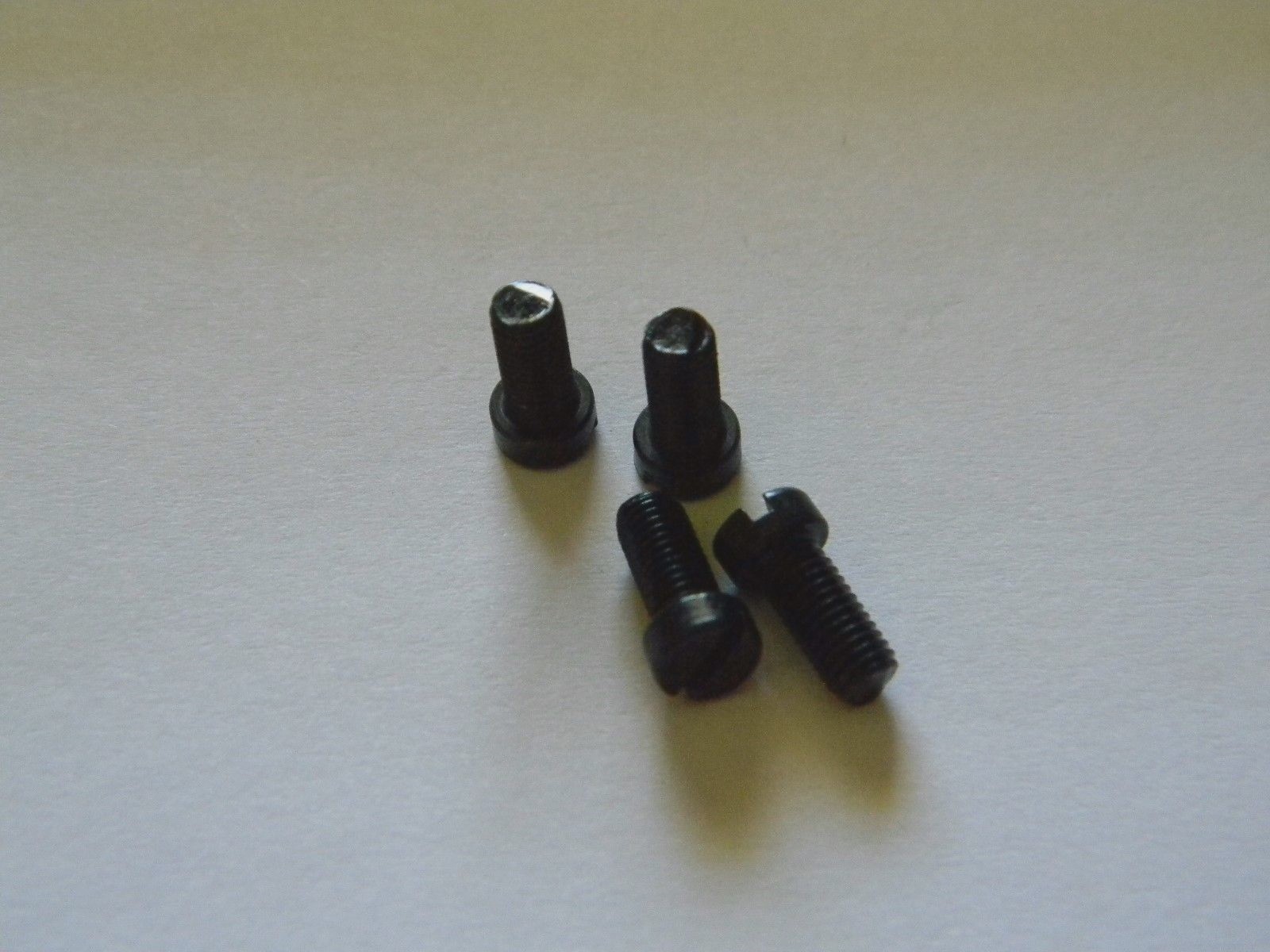 Gun Screws- Blued Slotted Fillister Head 6-48 X 5/16 (4) | eBay