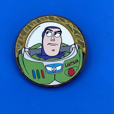 custom Made Craft Pog button pin Toy Story Buzz #2 | eBay