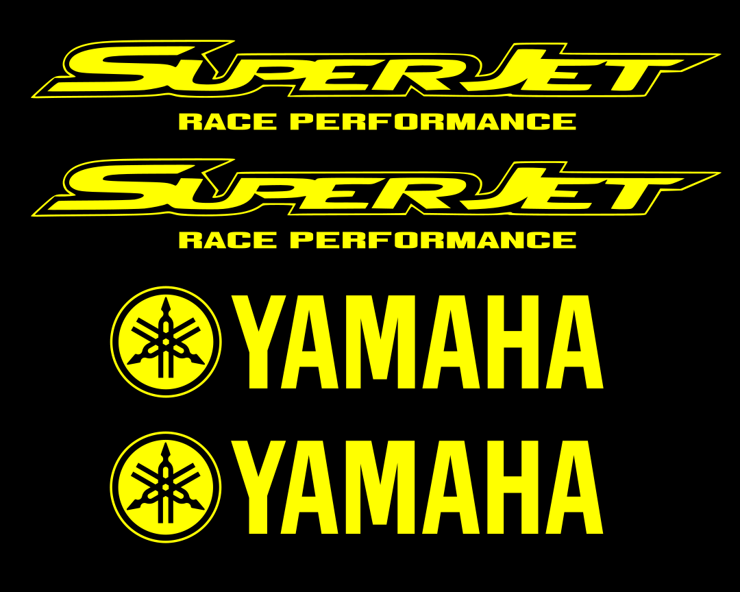 Superjet Graphics Kit Decal Sticker Wrap Yamaha Super jet stickers ...