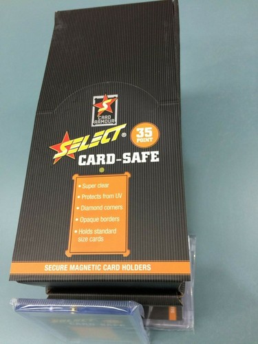 Select "Card Safe" Single 35 point Magnetic One-Touch Card Holder(25 ...