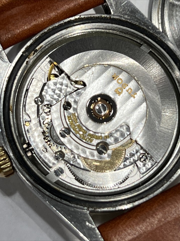 TUDOR Prince Oyster date Rotor (Rolex) Ref 74033 Gold Dial Men's Watch ...