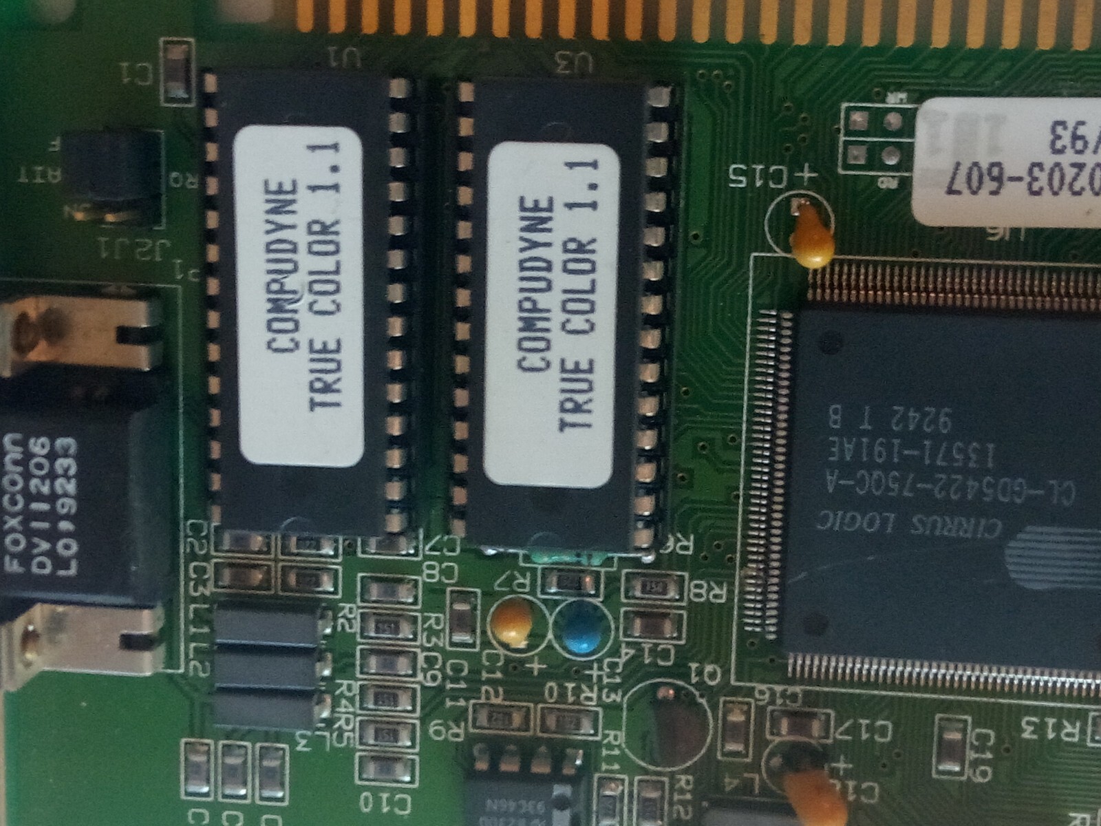 CIRRUS LOGIC ISA CL-GD5422-75QC-A VIDEO CARD 1992 STB 1X0-0203-607 | eBay