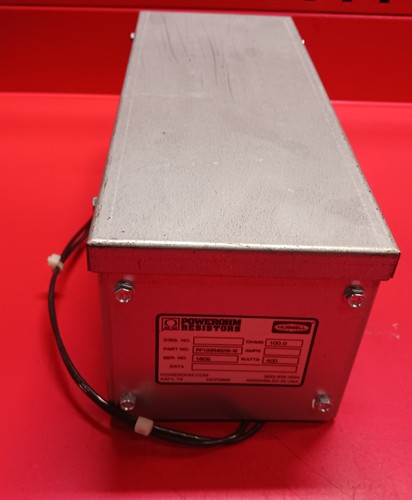Hubbell Powerohm Braking Resistor- PF100R400W-W | eBay