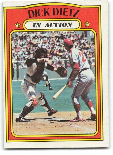 1972 Topps #296 Dick Dietz EX Excellent Giants IA oc ID:306446 | eBay