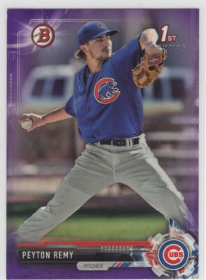 2017 Bowman Peyton Remy Purple /250 | eBay