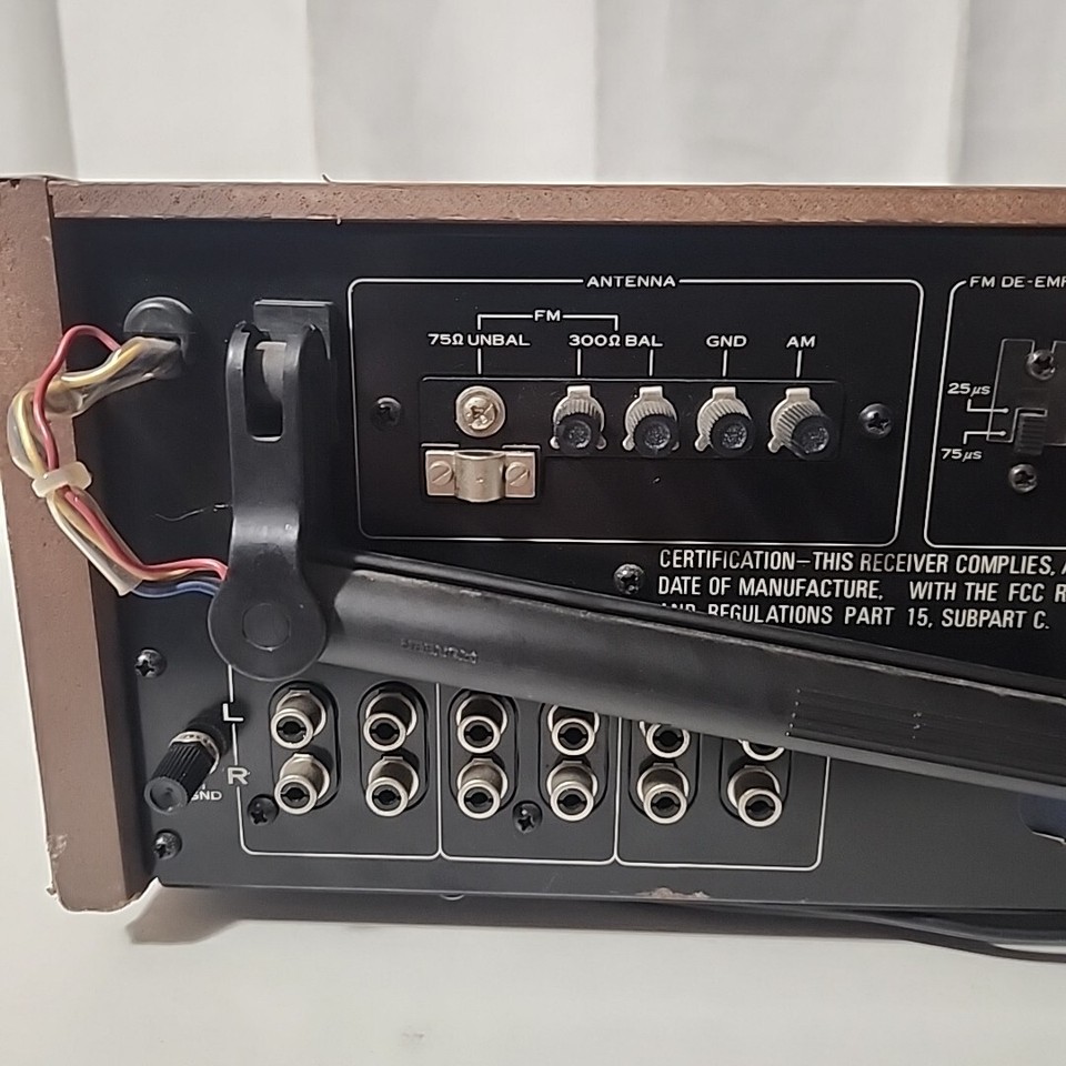 Pioneer SX-890 Stereo Receiver - Rare Black & Silver TESTED | eBay