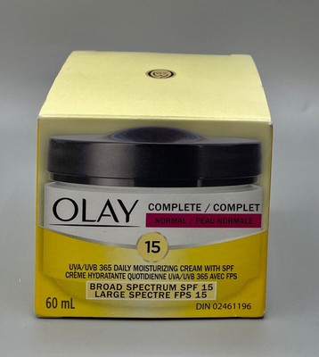 Olay Face Moisturizer Complete All day with SPF 15 Sunscreen 60 ML NEW ...