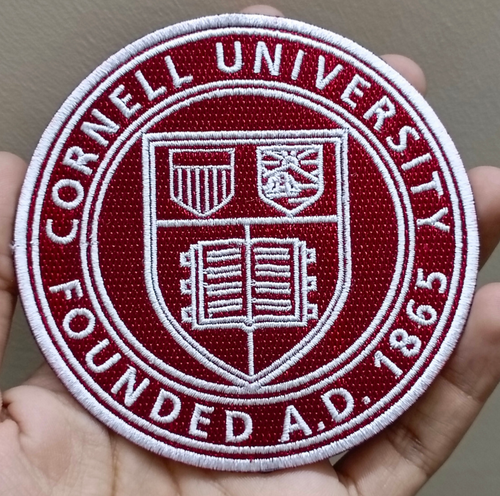 Cornell University Logo Iron On Patch - Sew Patch - Embroidered Patch 4 ...