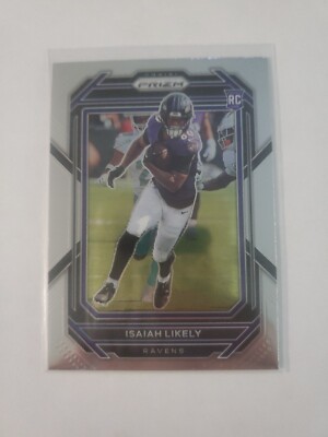 Isaiah Likely Rookie Card 2022 Prizm Football Baltimore Ravens #363 | eBay