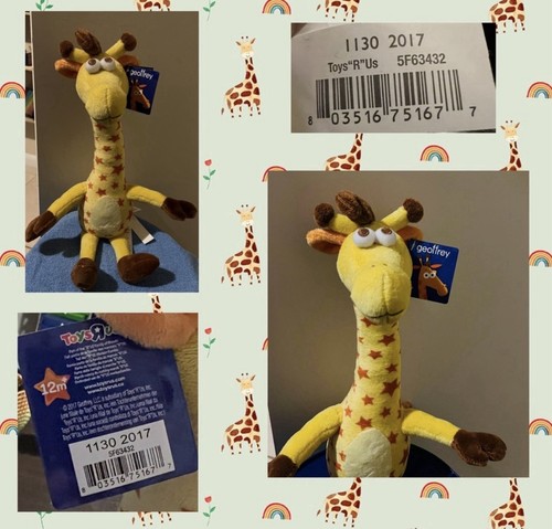 Toys R Us Geoffrey The Giraffe Plush Stuffed Animal Toy 17" | eBay