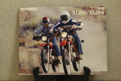 HONDA 1982 MOTORCYCLE BROCHURE XL185S and XL125S - ORIGINAL BROCHURE | eBay