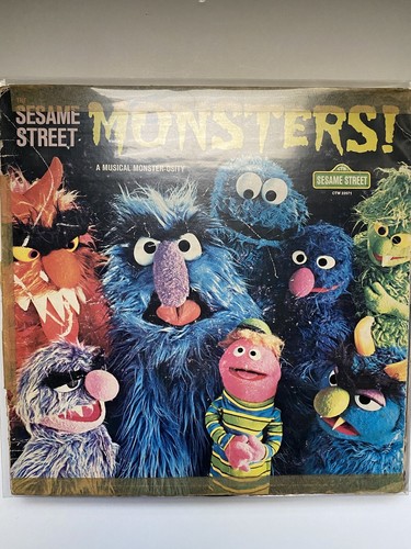 Sesame Street monsters vinyl LP Super Rare | eBay