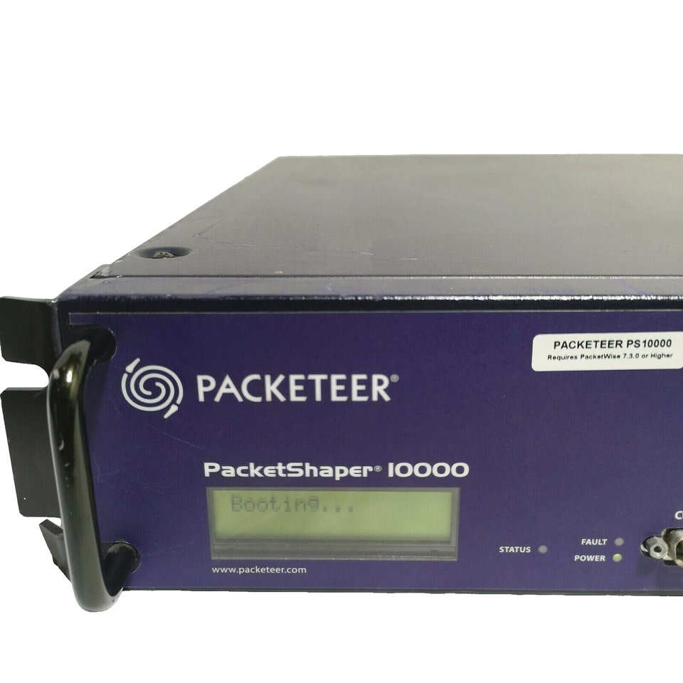 Packeteer Packetshaper 10000 PS10000G FIN USED. | eBay