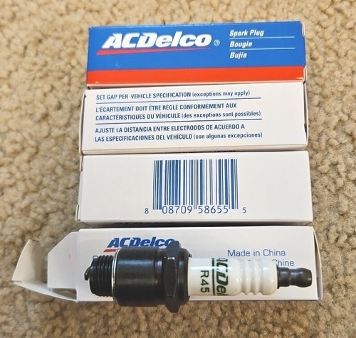 4x ACDelco R45 Spark Plugs Conventional 4#R45 1969-1973 Jeep CJ5 ...