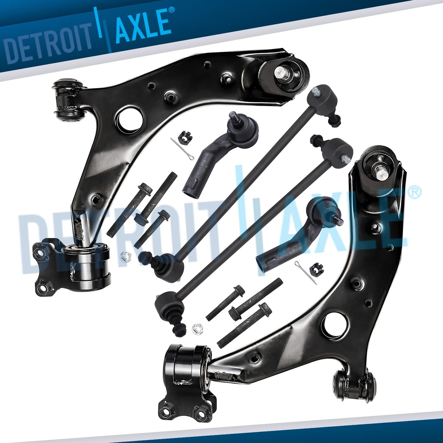 6pc Front Lower Control Arm & Suspension Kit for Mazda 3 Mazdaspeed 2 ...