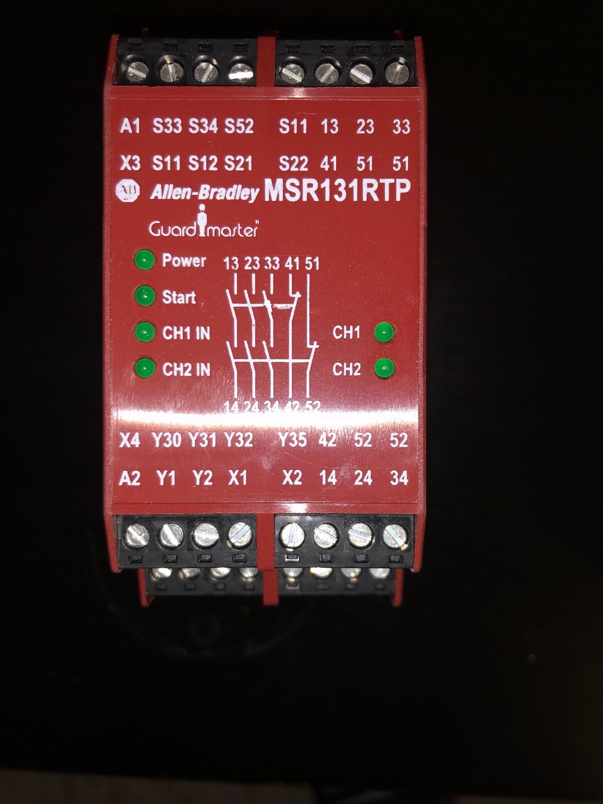 Allen-Bradley Guardmaster MSR131RTP Safety Relay | eBay