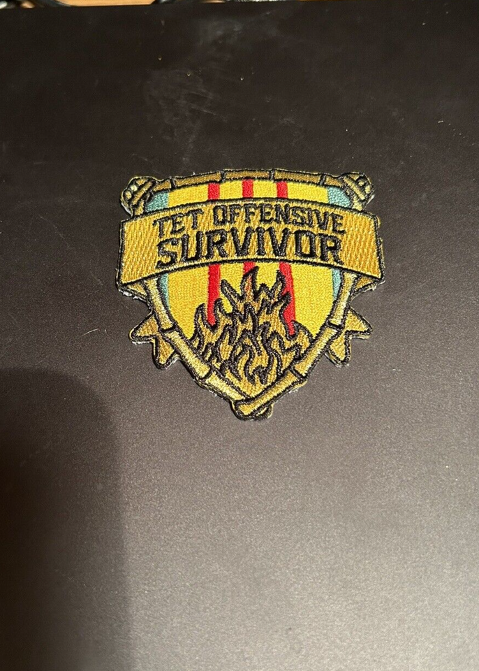 U S Military "Tet Offensive Survivor" 3" Patch (Vietnam) | eBay