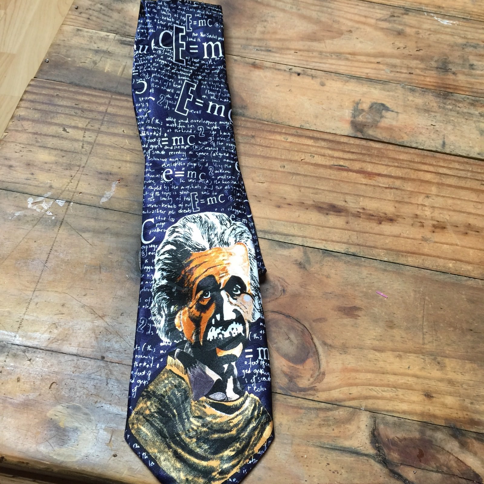 STEVEN HARRIS ALBERT EINSTEIN SCIENCE MATH NECK TIE Physics Teacher ...