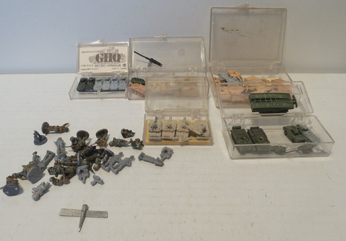 GHQ Micro Armour Armor Tank Armored Vehicle 1/285 Metal Lot of 30 w ...