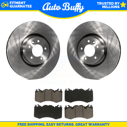[Front] Disc Brake Rotors And Ceramic Pads Kit For Land Rover Range ...