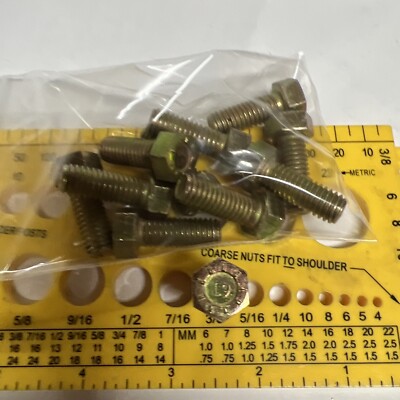 grade 9 bolts 3/8x1”L9 Pk 10 | eBay