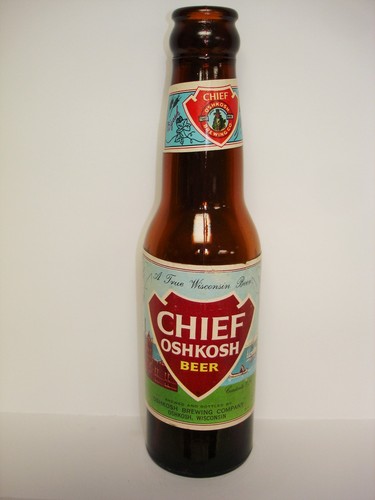 CHIEF OSHKOSH BEER (OSHKOSH, WIS) 7oz Beer Bottle | eBay