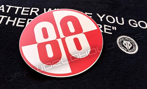 BUCKAROO TEAM BANZAI sticker decal JET CAR 88 Blue Blaze Irregular BBI ...