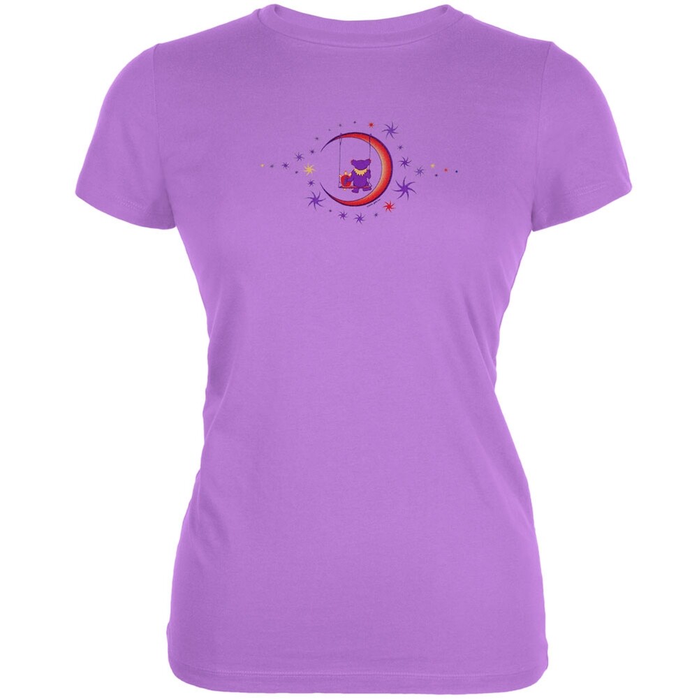 Grateful Dead - Moon Swing Purple Juniors T-Shirt | eBay